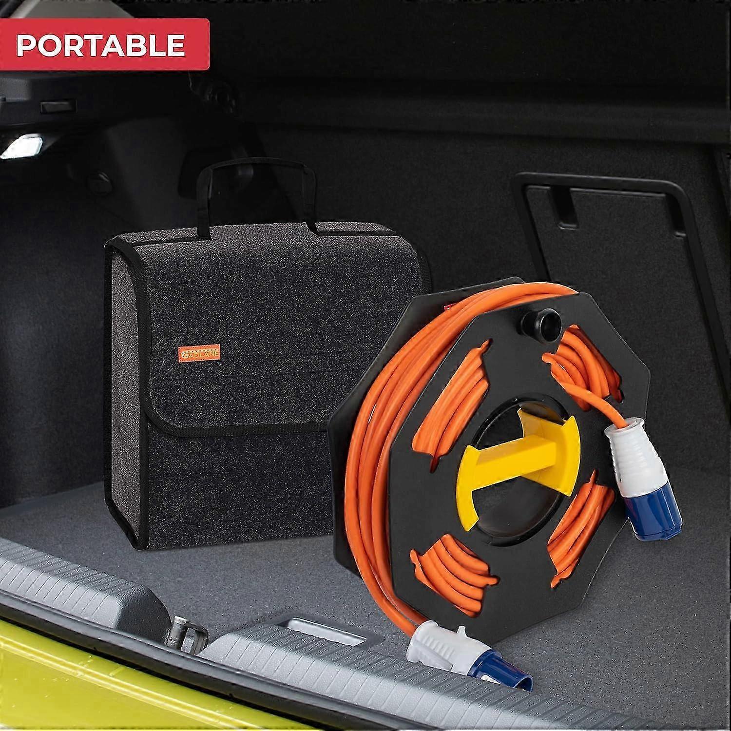 Caravan Cable Reel, Manual, Empty, for Camping and Household, up to 25 ...