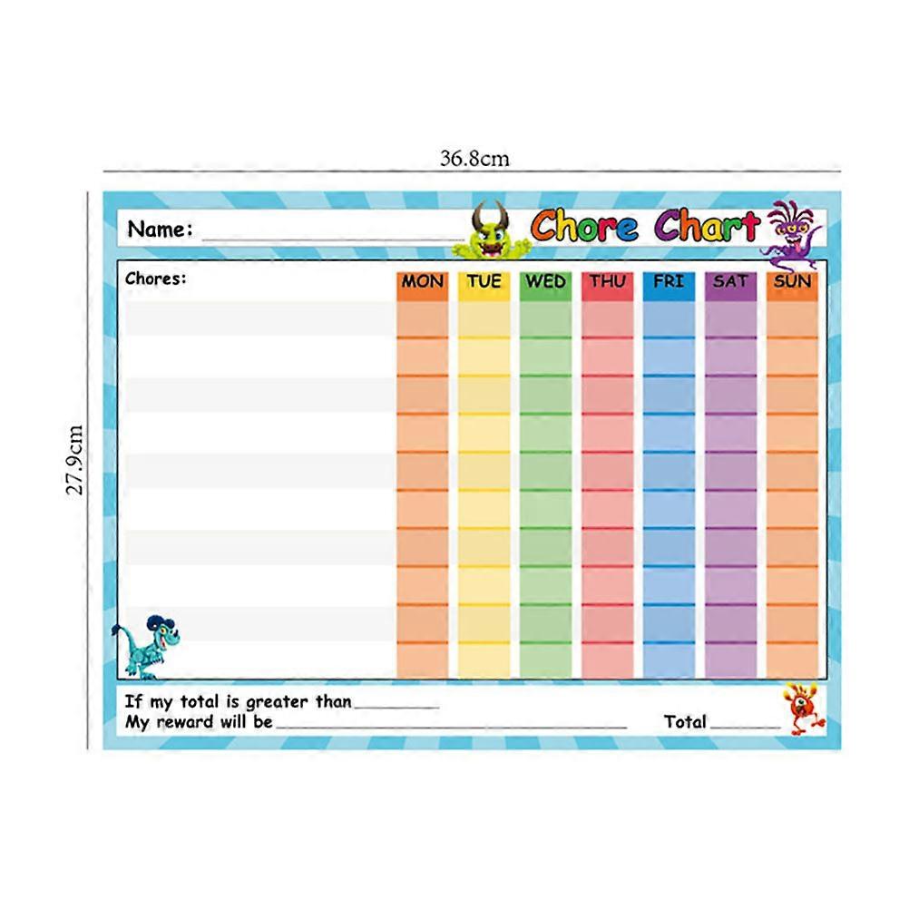 Sticker Sheets Kids Chore Chart Kids Behavior Chart Daily Chore Chart ...