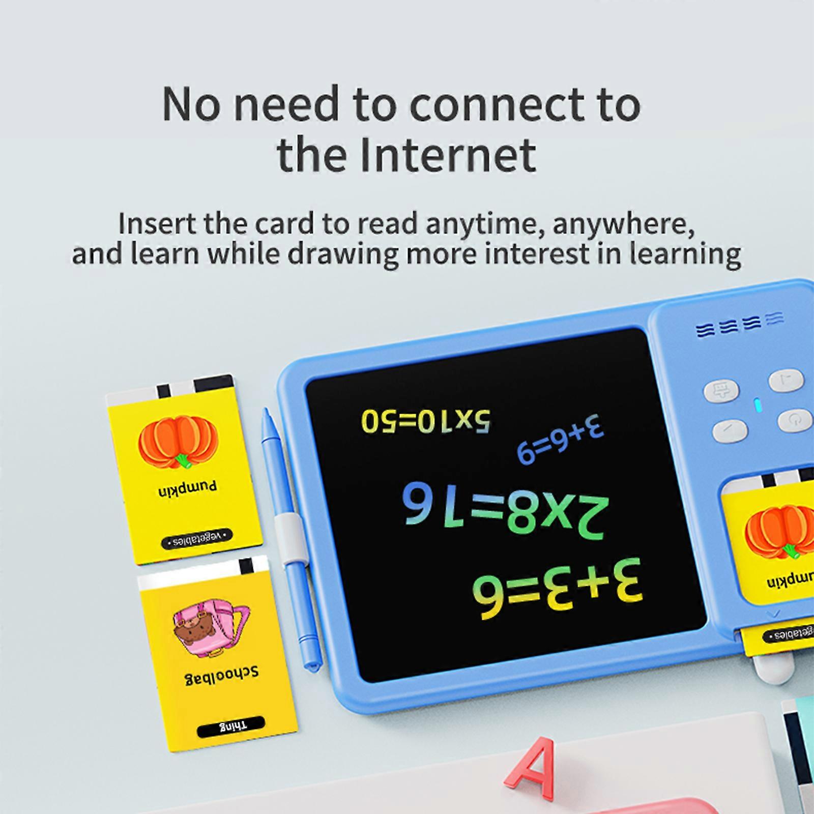 2-in-1 Read & Write Learning Toys: Teach Kids to Read, Spell, Draw ...