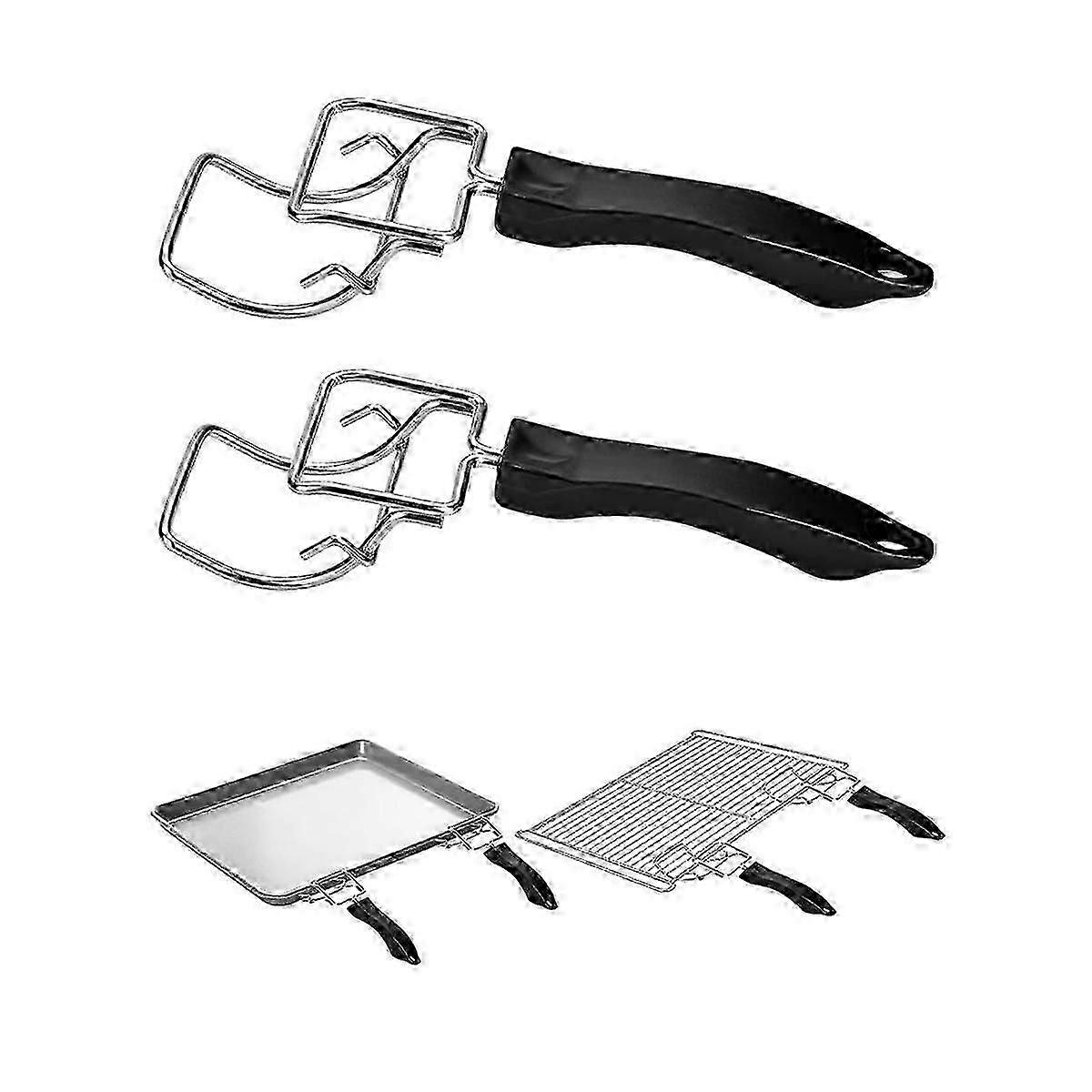 2 Pack Air Fryer Convection Toaster Oven Tray Extractor,Grills ...