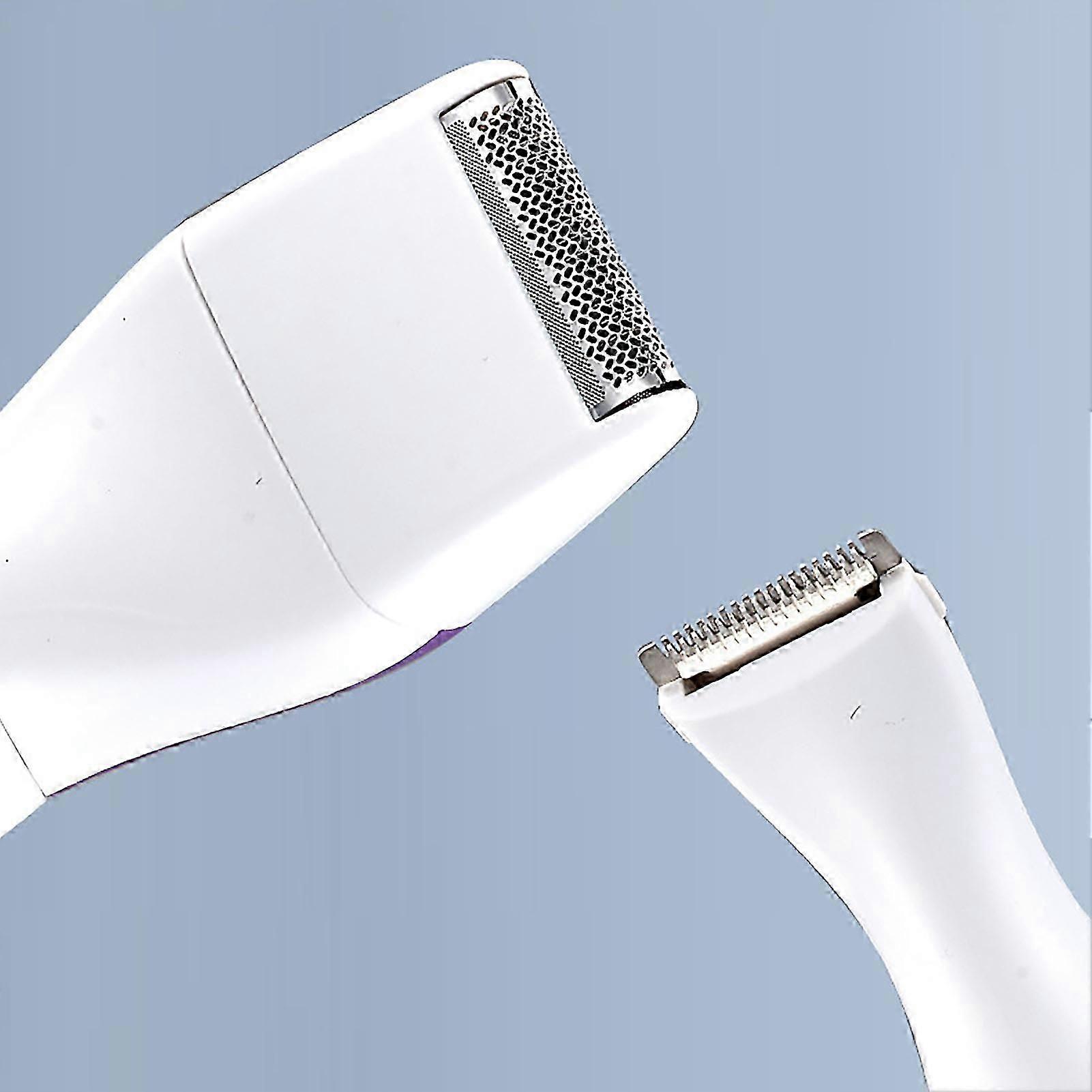 Women Bikini Cordless Trimmer 2 in 1 Waterproof Portable Safe Hair ...