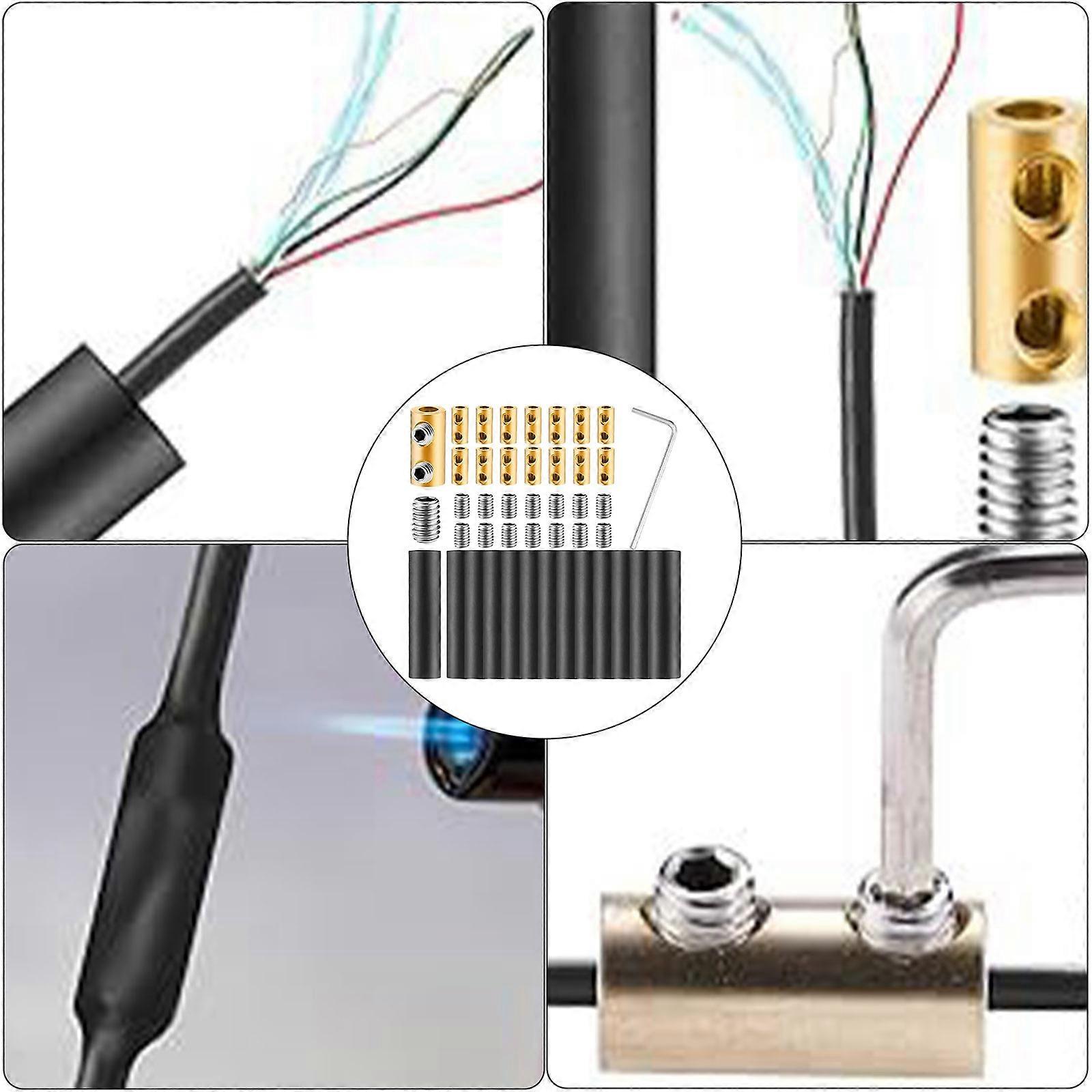 Upgrades Wire Connector Nut set with Insulated Shrink Tubes Circuit ...