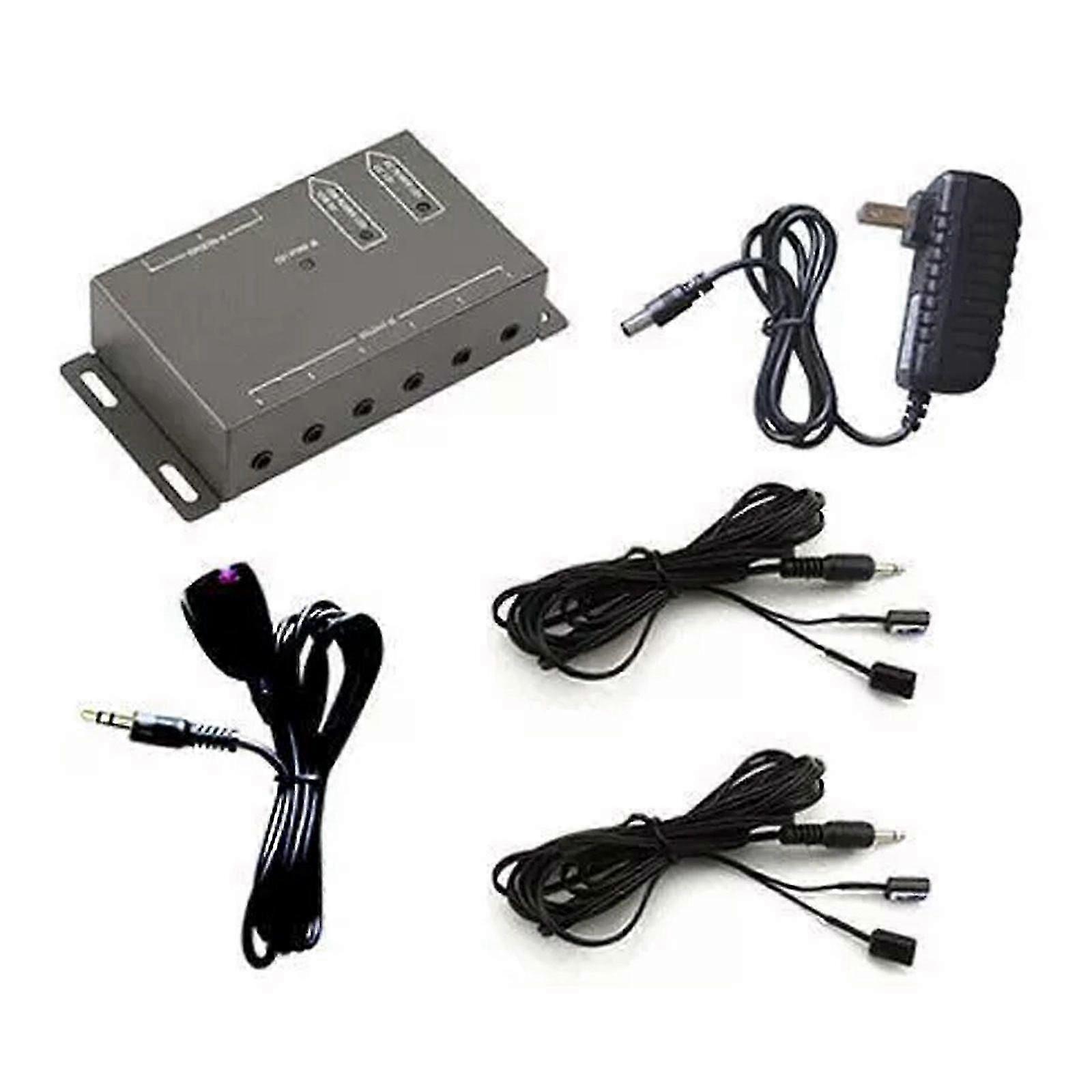 Hidden IR Infrared Remote Control Repeater Emitter Receiver System Kit ...