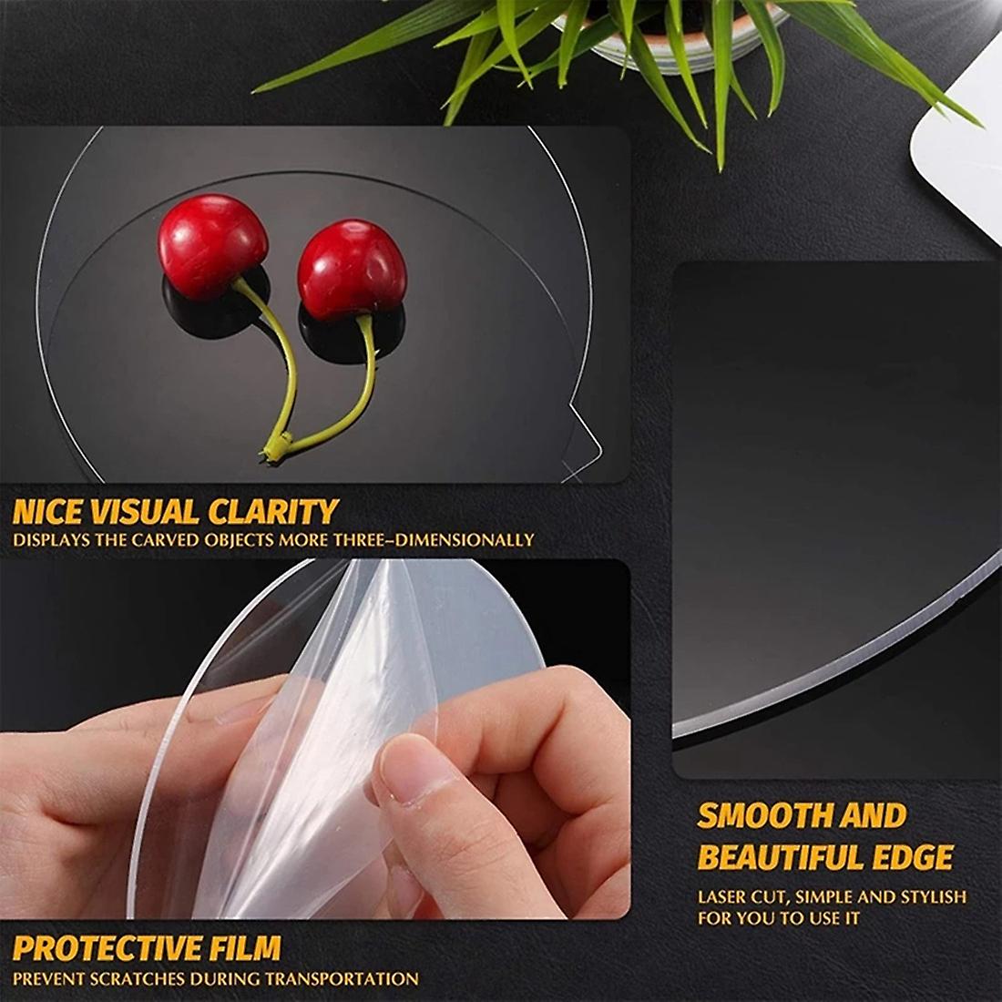 Thick Transparent Panel Board Sheet Clear Cast For Led Light Base Table ...