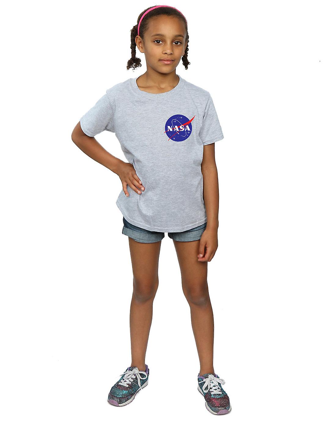 NASA Girls Classic Insignia Chest Logo T-Shirt | Fruugo US