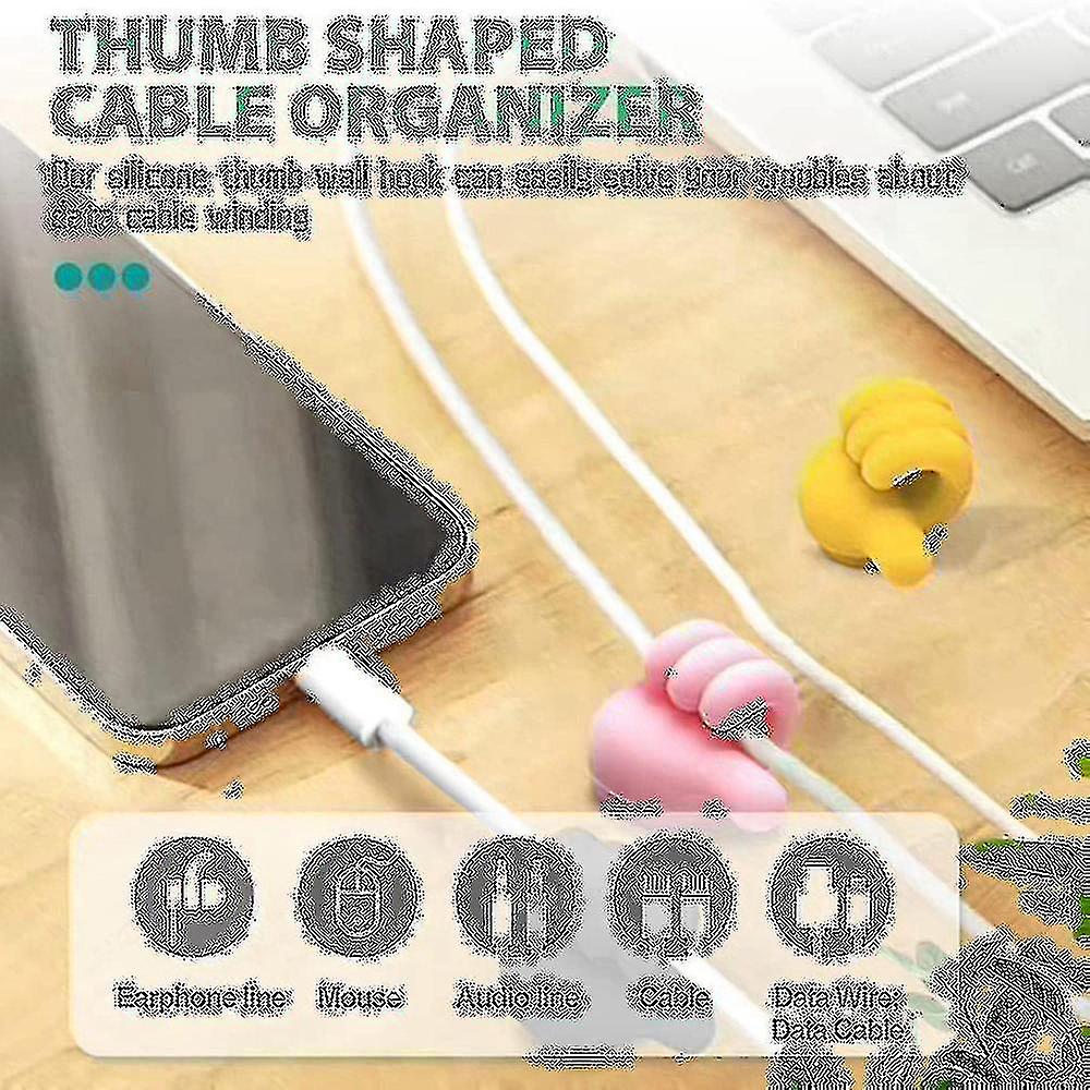 28 Pcs Silicone Thumb Wall Hook Self Adhesive Multifunctional Thumb ...