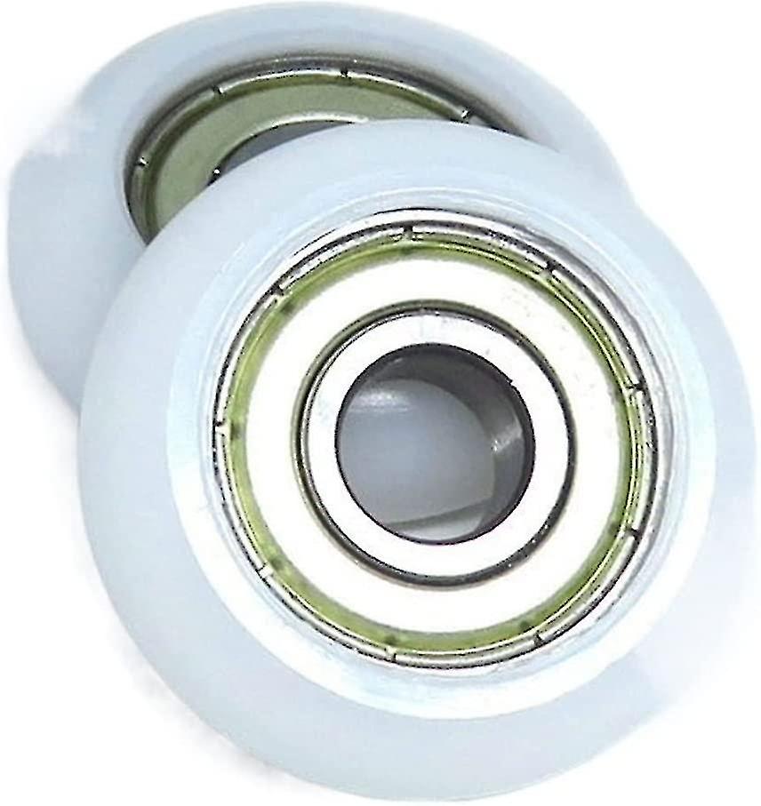 (aleko) 4pcs 30mm Rowing Machine Rollers 8x30x10mm Bsr60830-10 Plastic ...