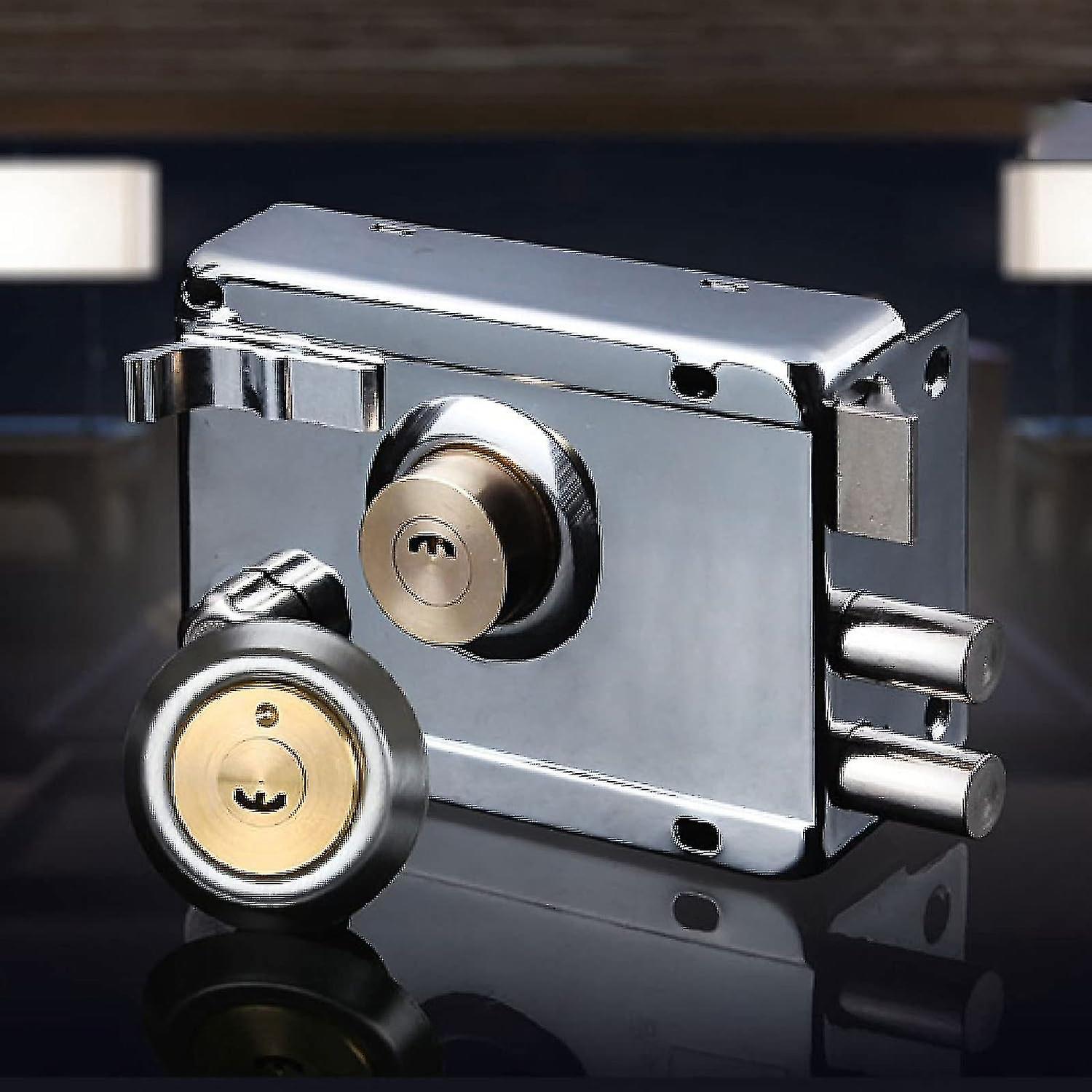 Door Lock, Universal Anti- Theft Dormitory Door Lock, Indoor Stainless ...