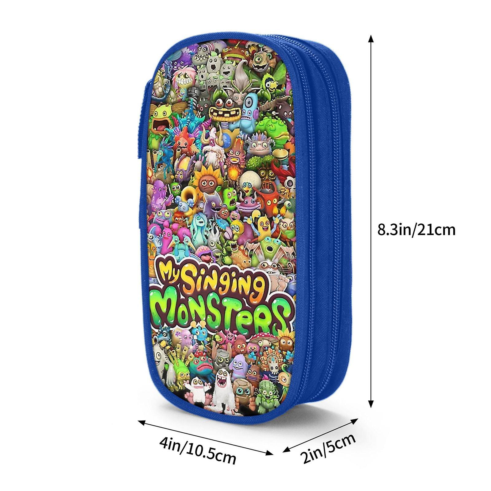 My Singing Monsters Big Capacity Pencil Case, Large Storage Pencil ...