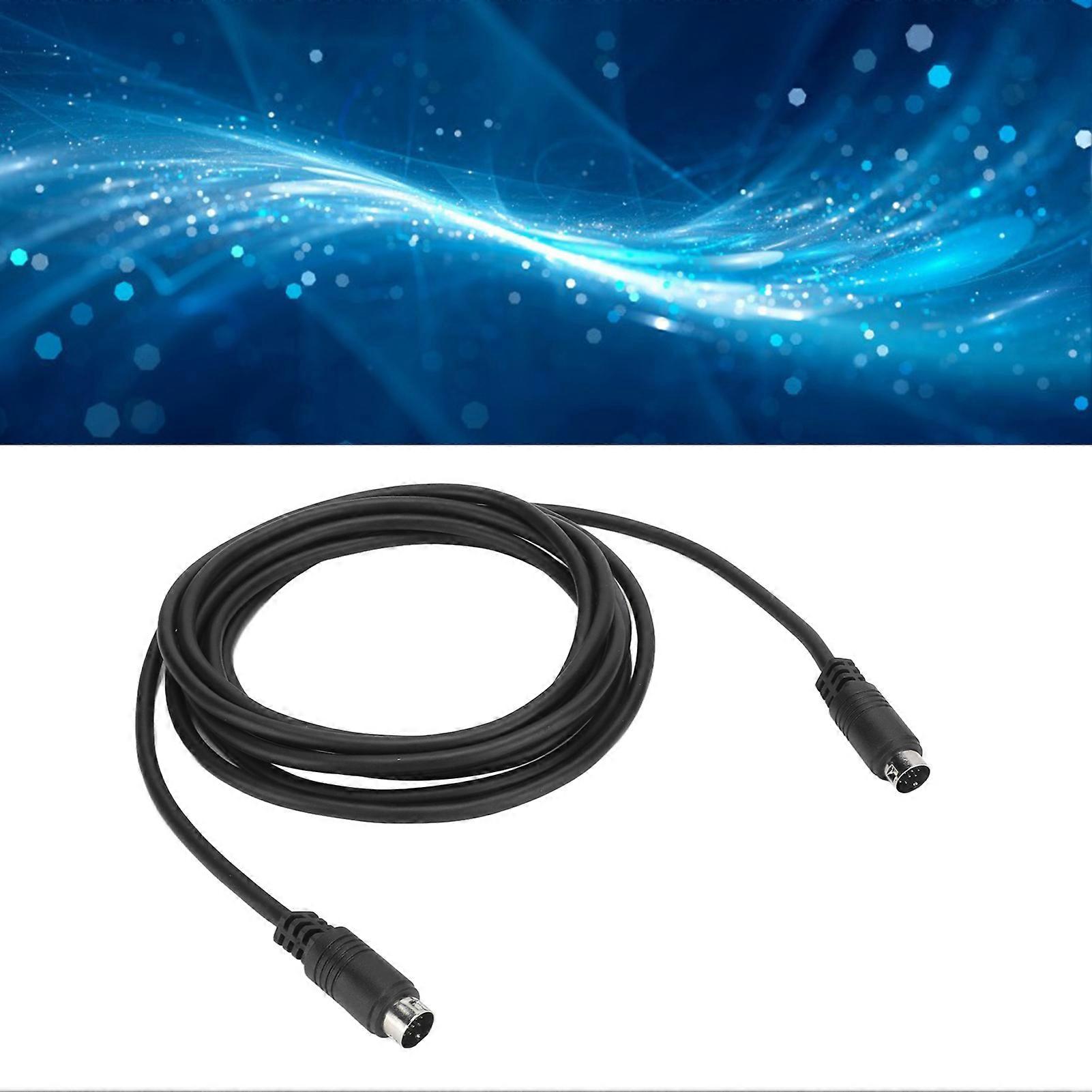 9 Pin Male to 9 Pin Male Sound Input Cable Professional Mini Din 9PIN ...