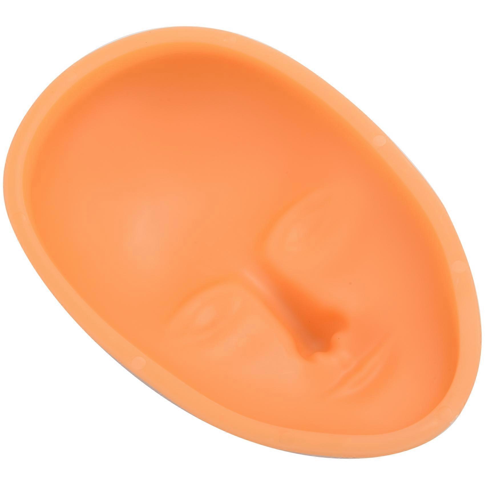 5D Ansigtstræning Hoved Silikone Praksis Permanent Makeup Læbe Øjenbryn ...