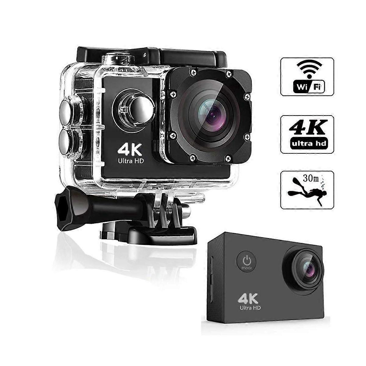 Motion Camera, 4K HD Camera Wifi Diving Sports Camera DV Waterproof ...