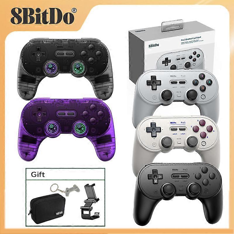 8Bitdo Pro 2 Bluetooth Gamepad Control for Switch PC macOS Android Steam For Raspberry Pi For ...