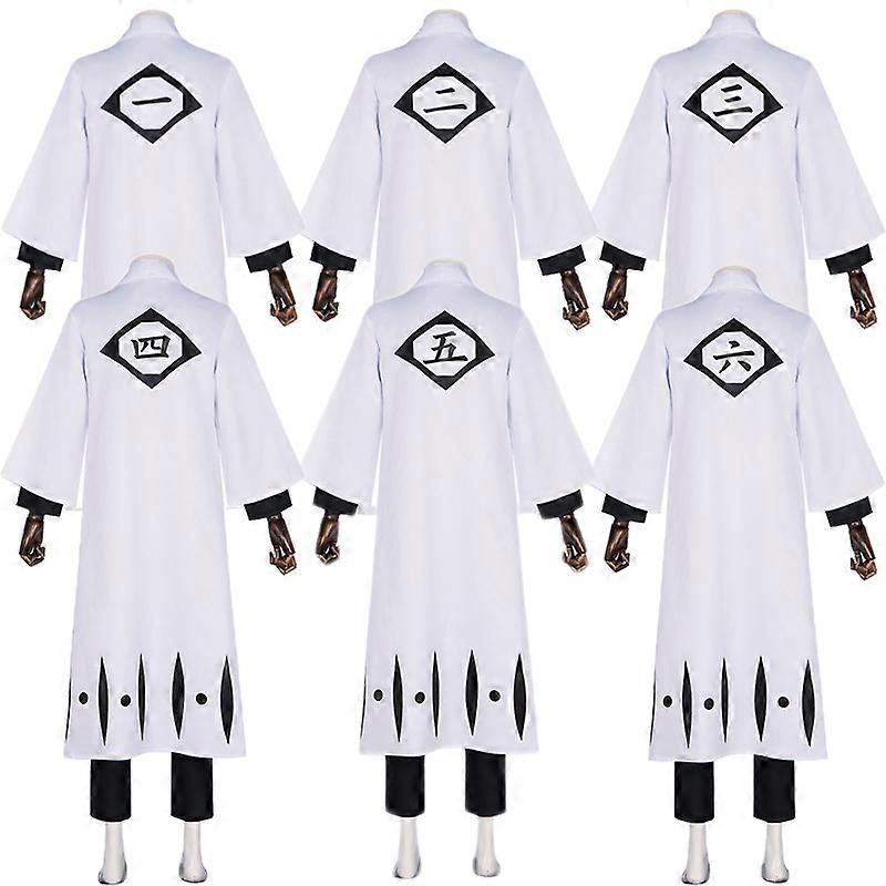 Anime Bleach Cosplay Costume Unisex Captain Kimono Suit Aizen Sousuke ...