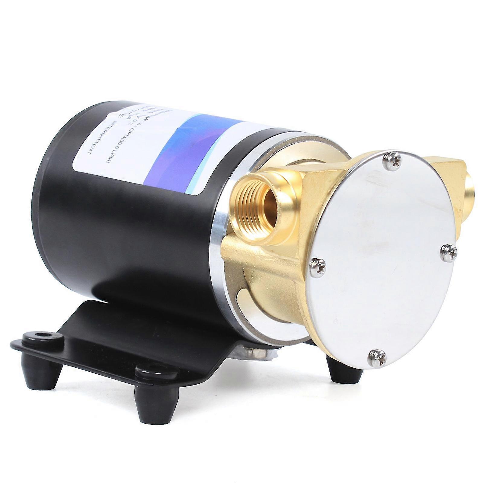 30l/min 12v Bilge Pump Deck Wash Pump Vane Pump-Super | Fruugo UK