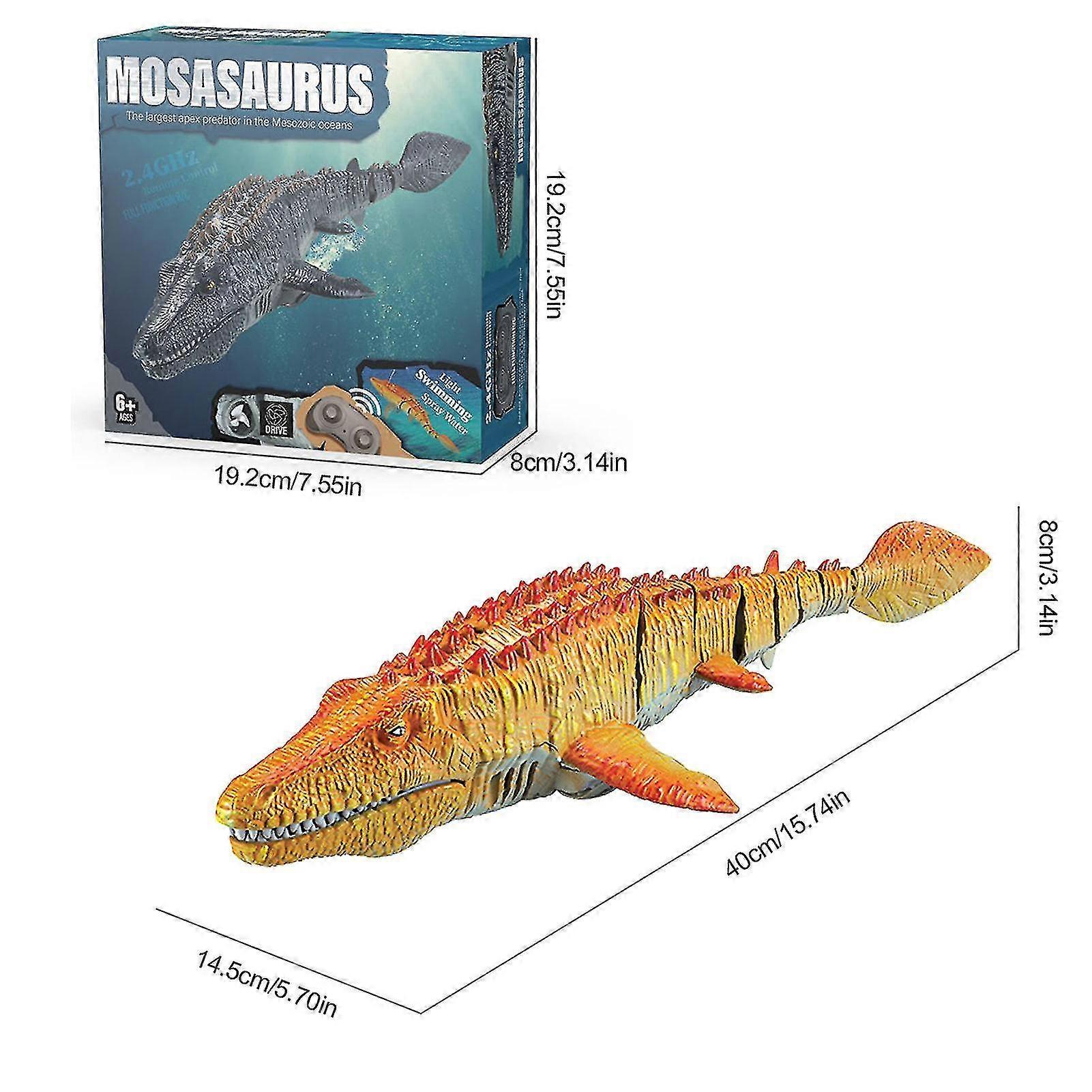 Realistic Mosasaurus Diving Toys For Kid Remote Control Mosasaurus Toy ...