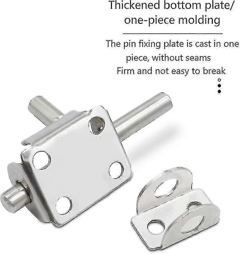 2pcs Sliding Door Latch Small Gate Latch Bolt Door Lock Mini Bolt Slide ...