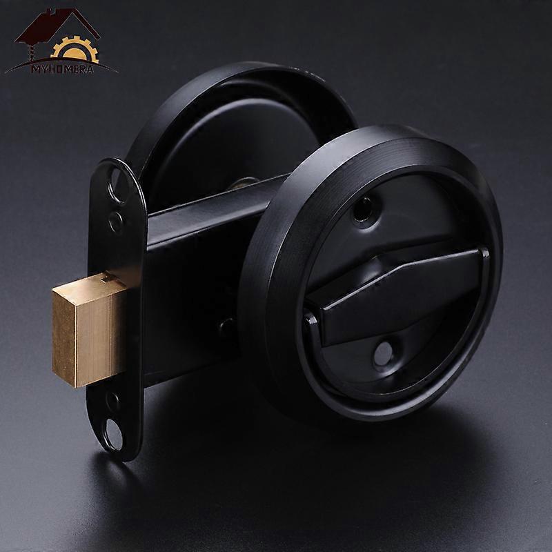 Myhomera Double-sided Door Lock Stainless Steel 304 Recessed Invisible ...