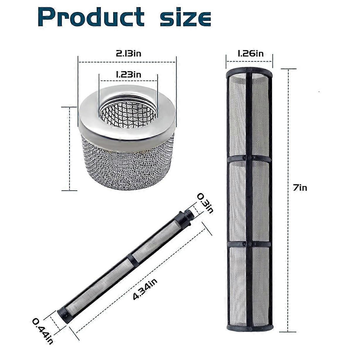 Airless Filter Screen Set,181072 Air Inlet Filter,244067 Manifold ...