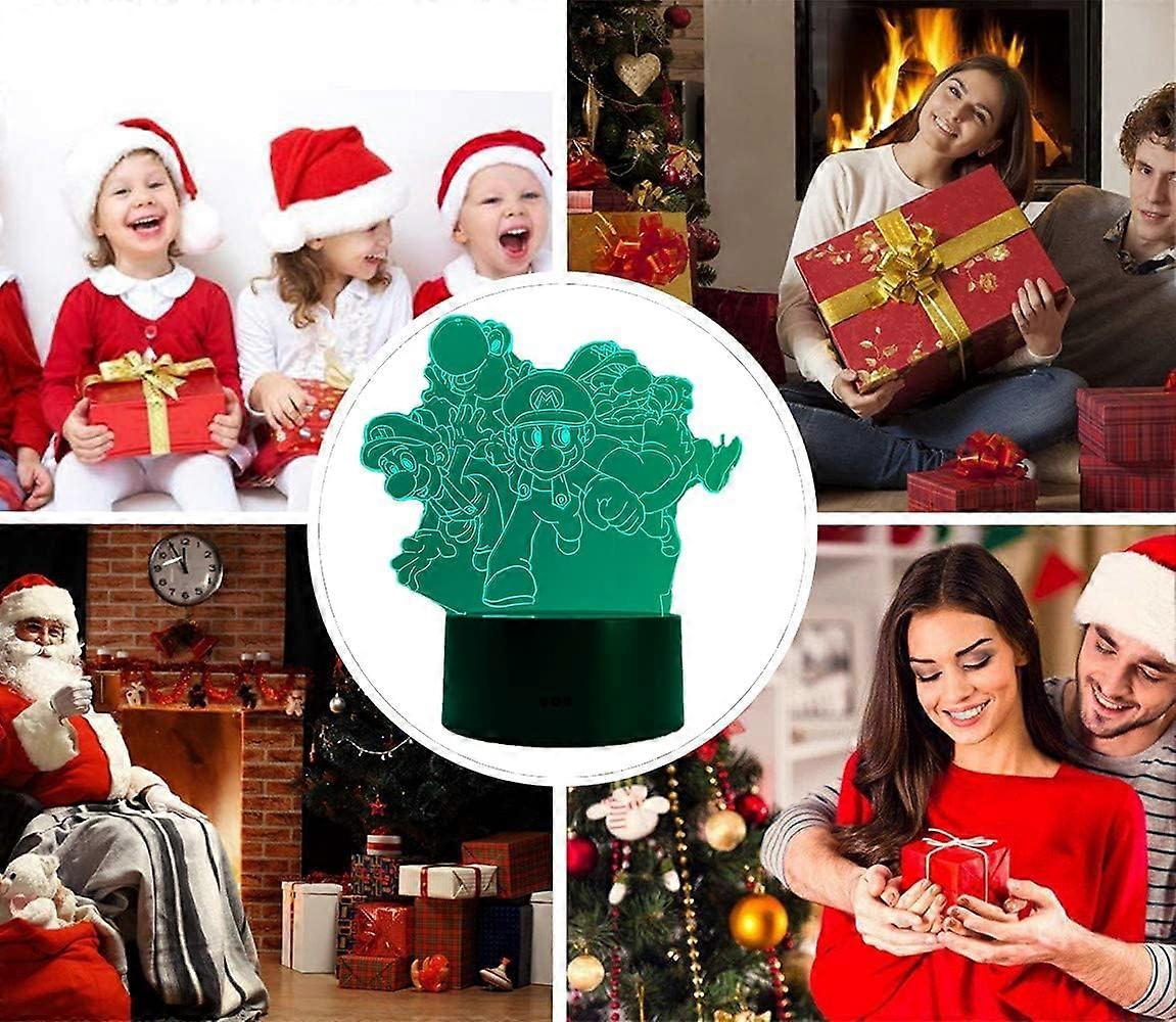 Super Mario and Luigi Toys Figurines Action Figures Cartoon Yoshi ...