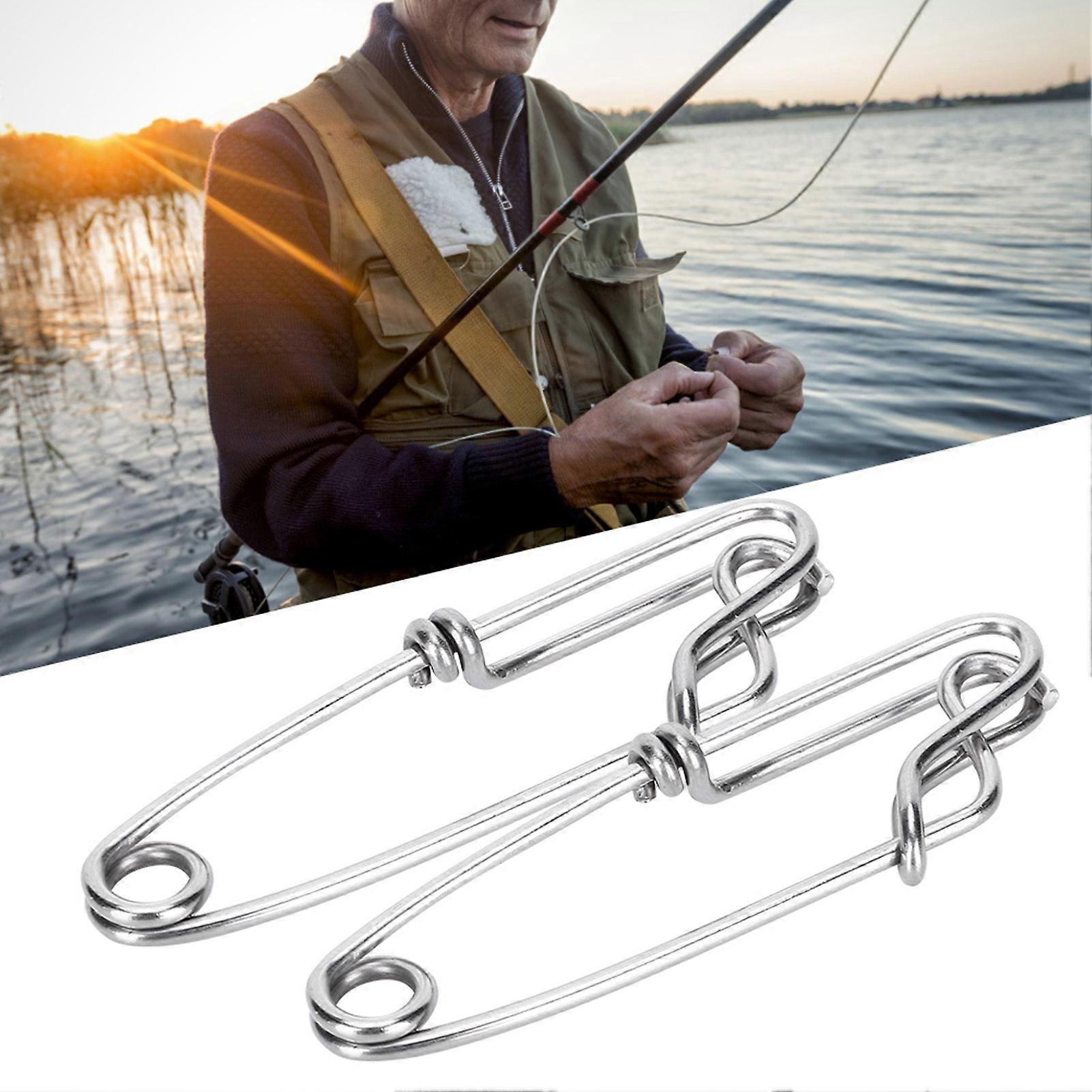 Stainless Steel Tuna Clips - 15pcs, Longline Branch Hangers, Fishing ...