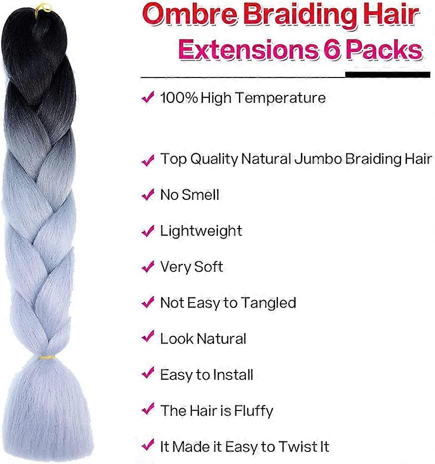 Dww-Extension pour Tresse Tressage Cheveux 24 Pouces Jumbo Braids ...