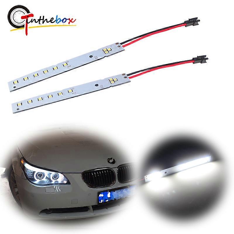 GTinthebox 2PC White/Red/Ice Blue LED Strips Eyelid Eyebrow Mod ...