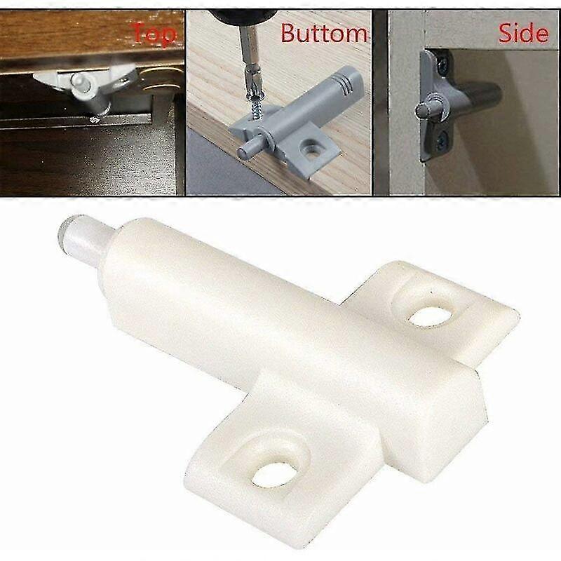 30x Soft White Door Damper Close Dampers for Kitchen Cabinet Cupboard ...