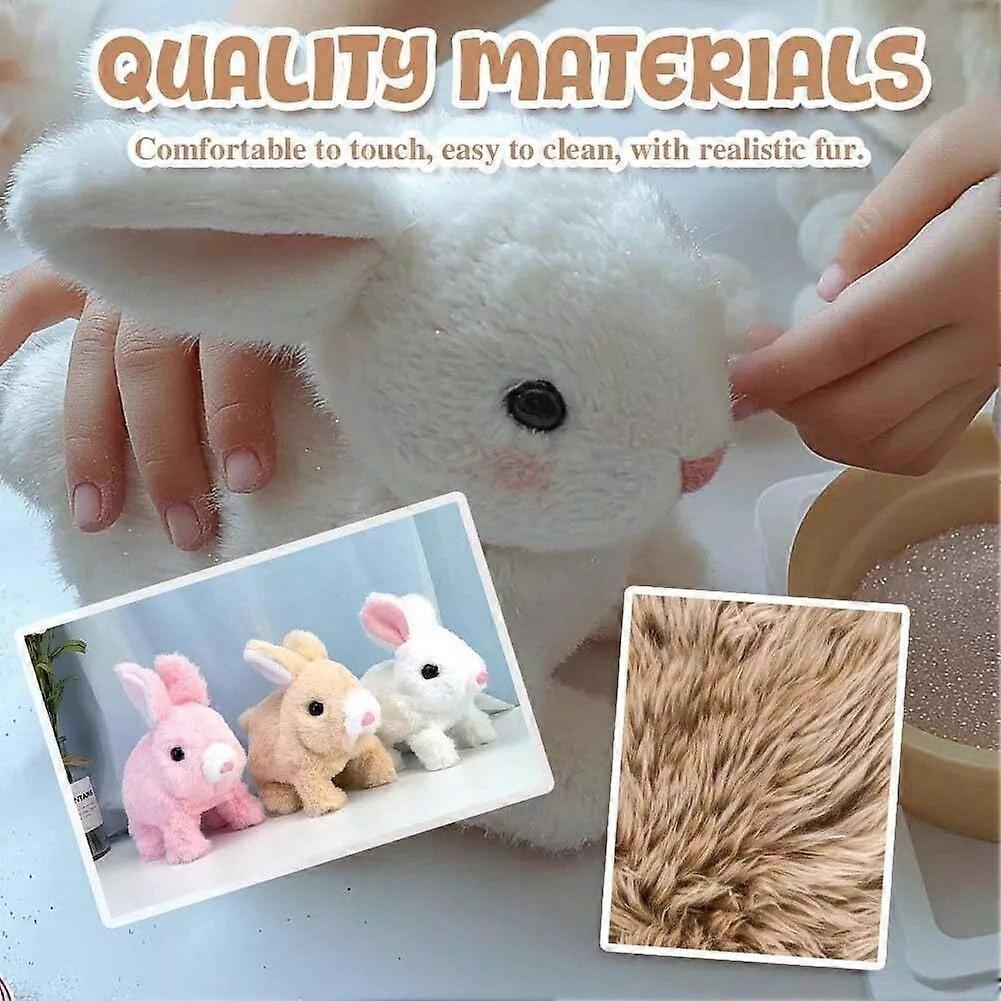 Bunby - My Realistic Bunny Toy, Realistic Bunny Toy for Kids | Fruugo UK