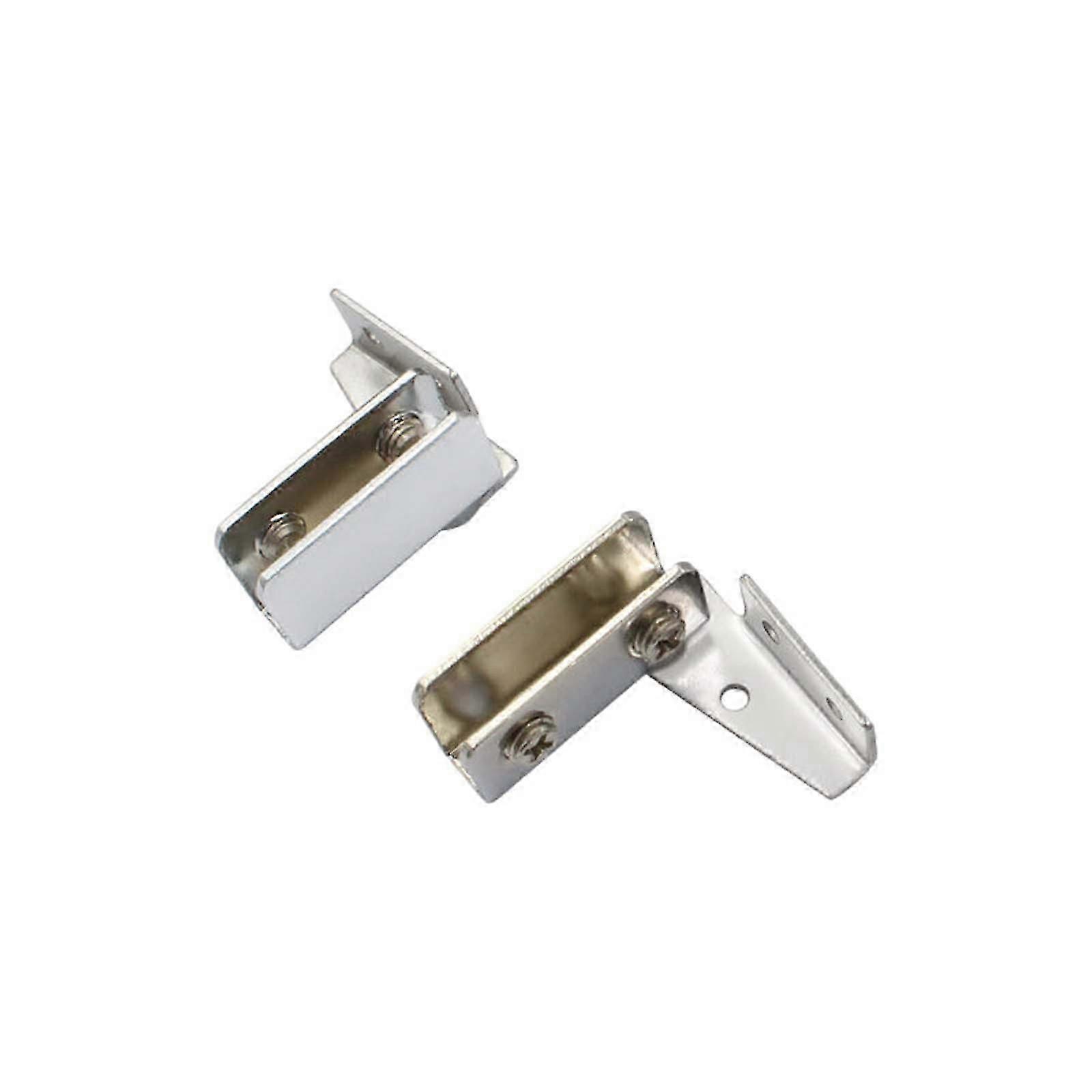 L-shaped Rotating Glass Hinge,glass Door Shaft, Stainless Steel, Upper ...