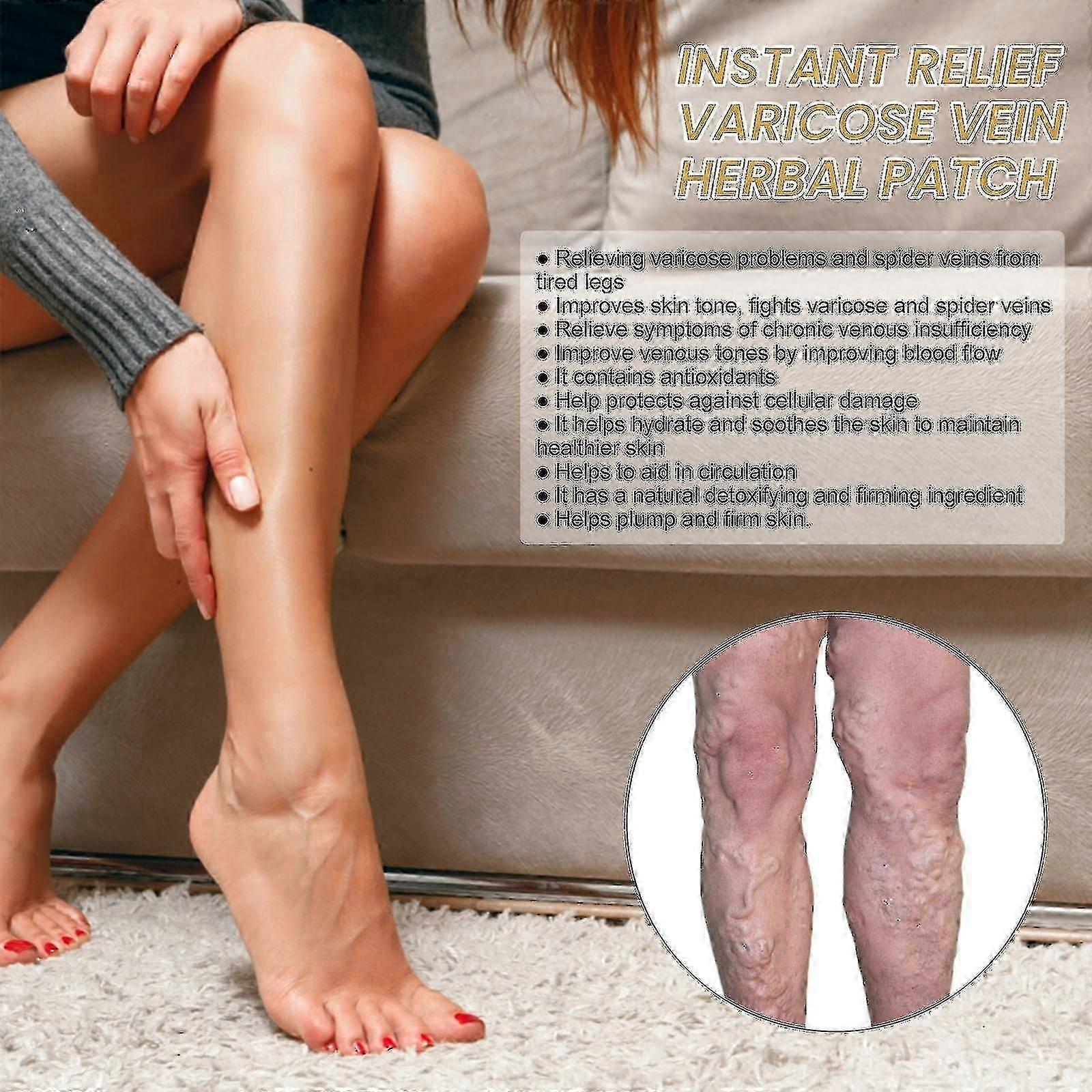 Vein Care Patch Vein Massage Relieve Leg Soreness and Swelling ...