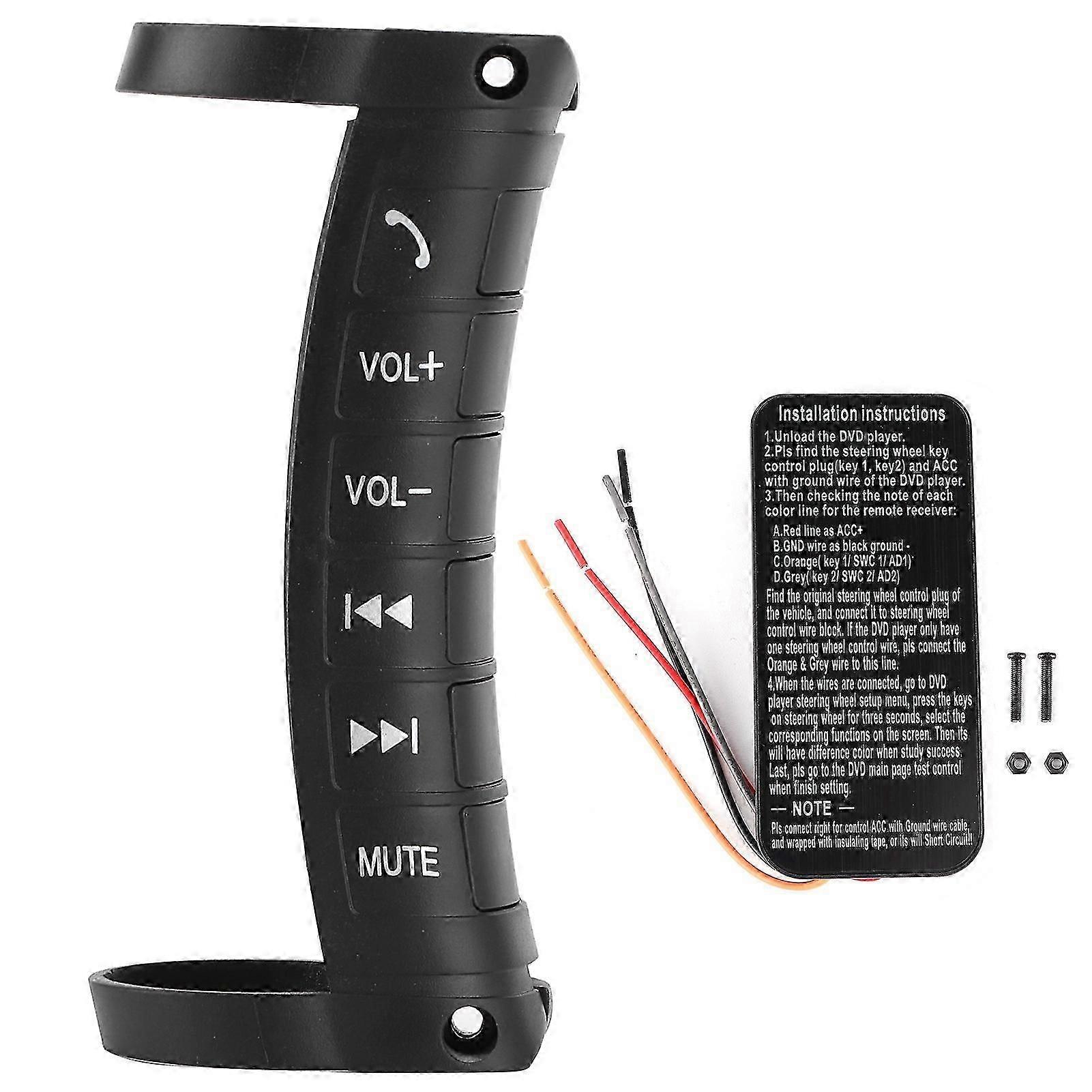 Multifunction Steering Wheel Button Remote Control Navigation 2 Din DVD Controller Universal ...