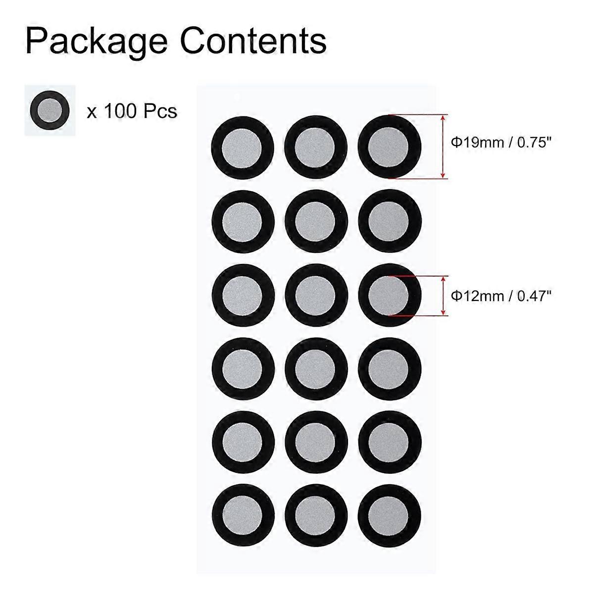 100Pcs 3D Scanner Markers 12mm for 3D Scanner, 3D Dots Reference Point ...