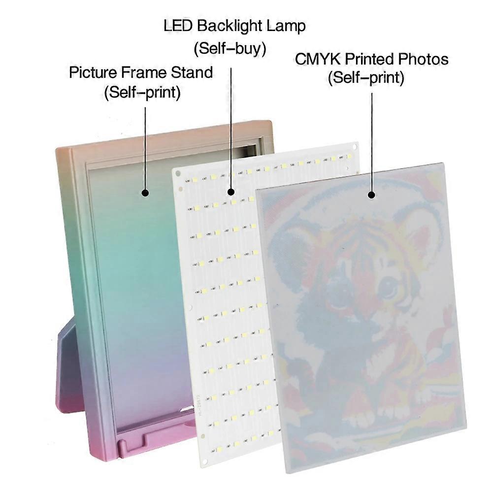 For Bambu Lab Lithophane Led Panel CMYK Print LED Backlight Board ...