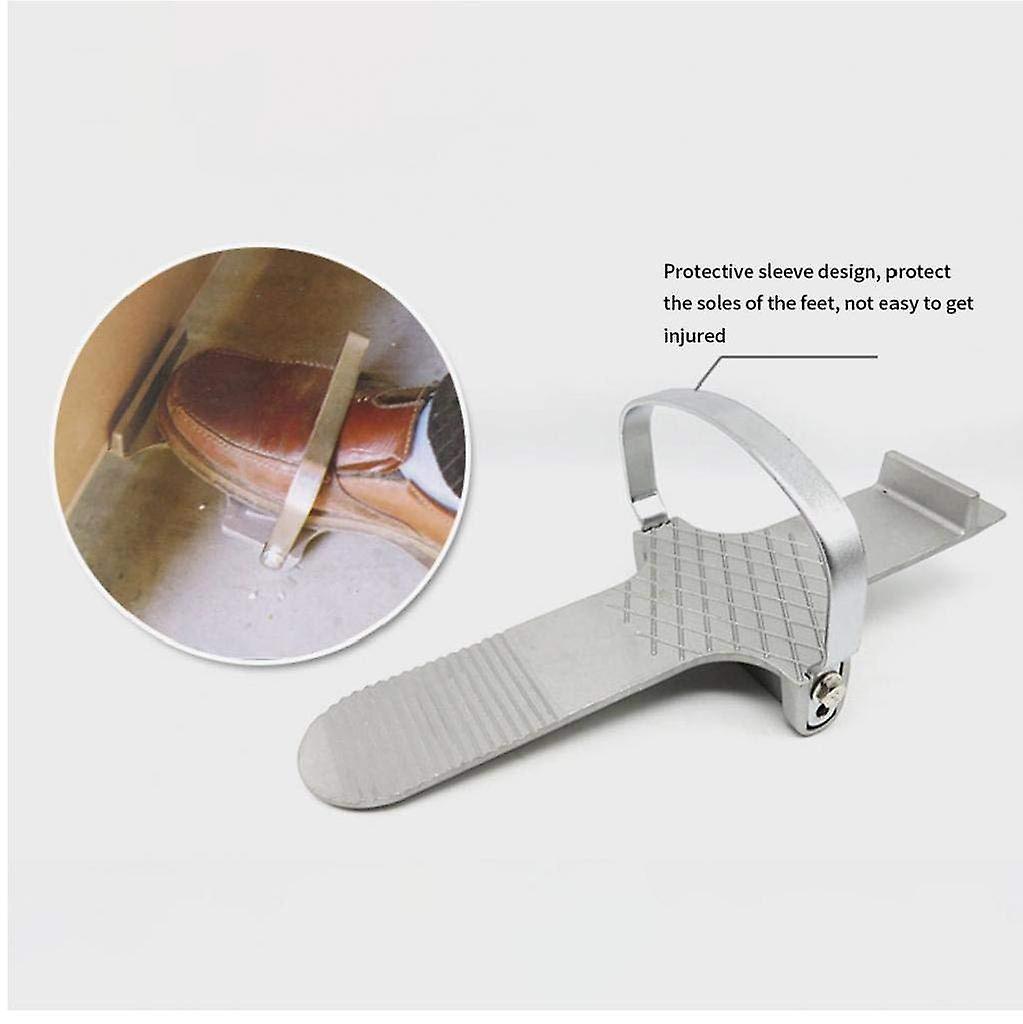 Drywall Foot Lift Aluminium Door Board Foot Lifter Tool Drywall Plaster ...