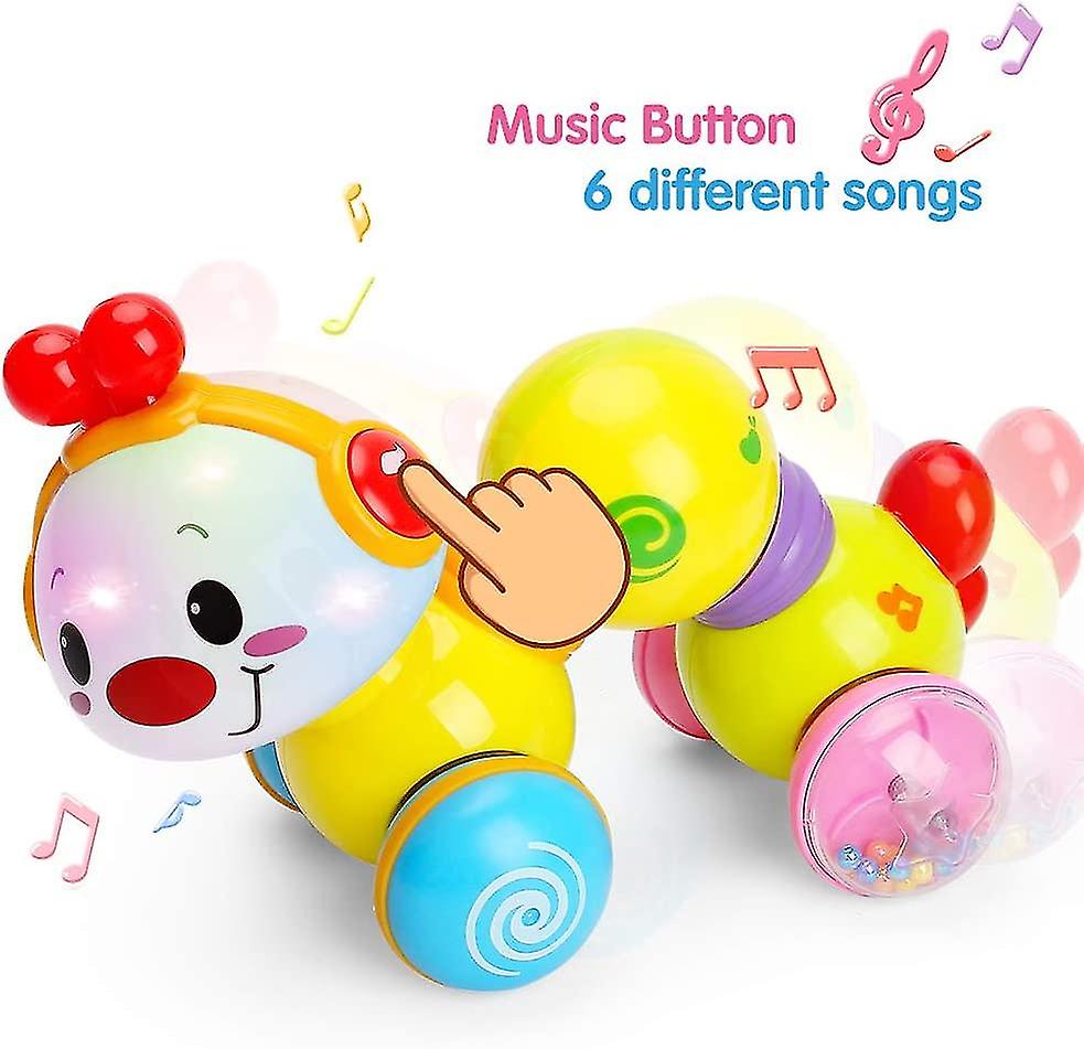 Crawling Bug Press Crawling Caterpillar Baby Learning To Walk Learning ...