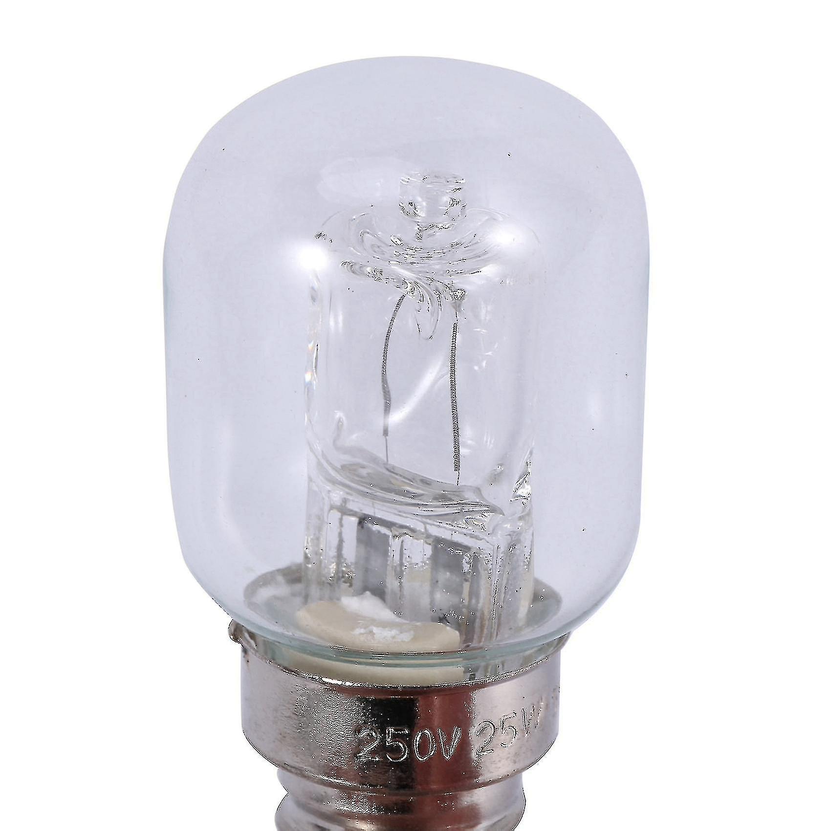 6x E14 High Temperature Bulb 500 Degrees 25w Halogen Bubble Oven Bulb ...