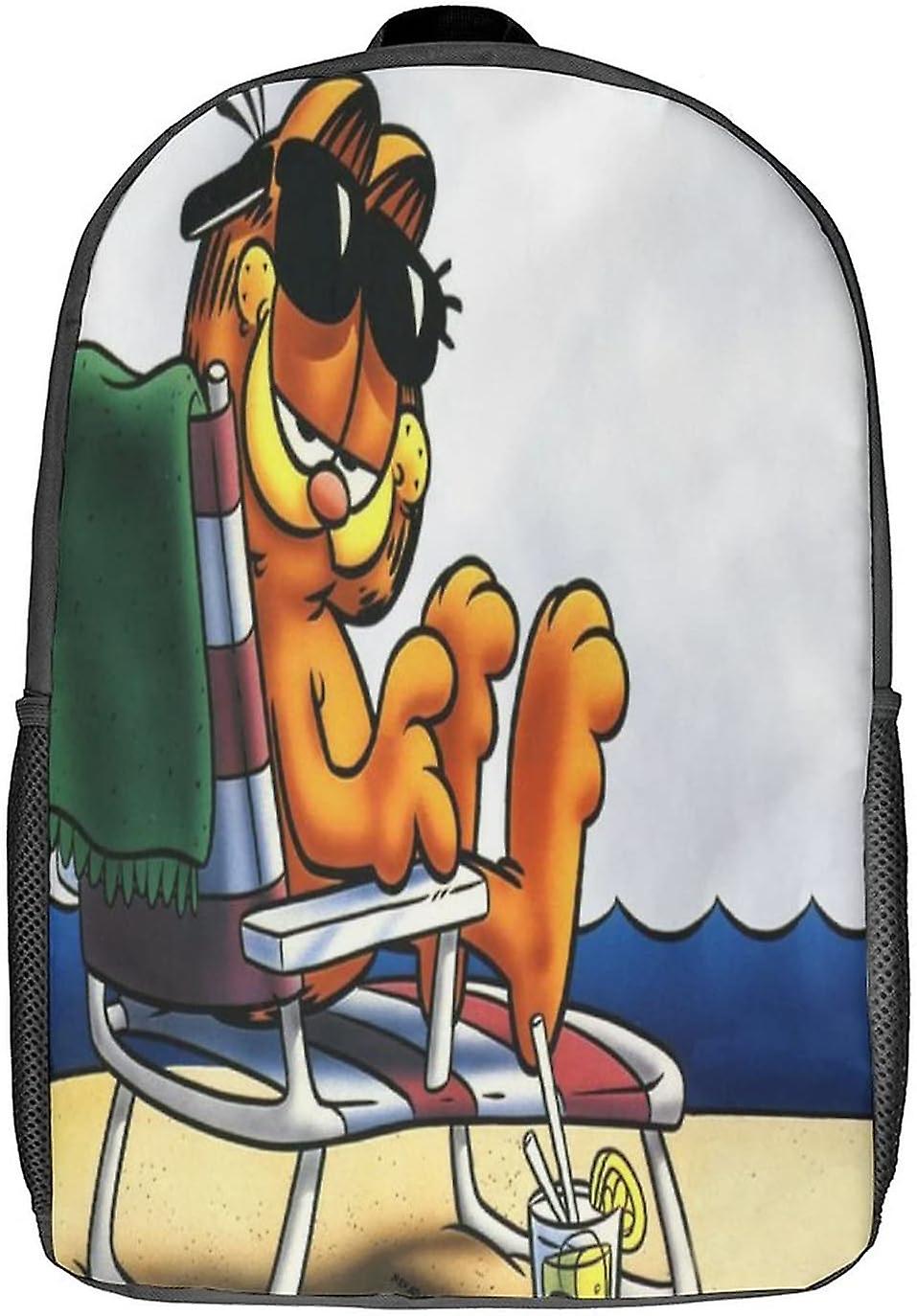 Garfield 3D Printed Children's School Backpack for Kids Travel ...