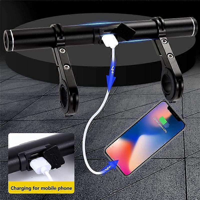 Fietsstuur Extender USB Fiets Stuur Verlengstuk Houder voor het ...