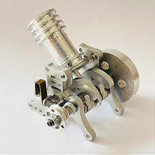 Mini Single Cylinder Metal Engine Model Handmade Difficult Assembly Toy ...