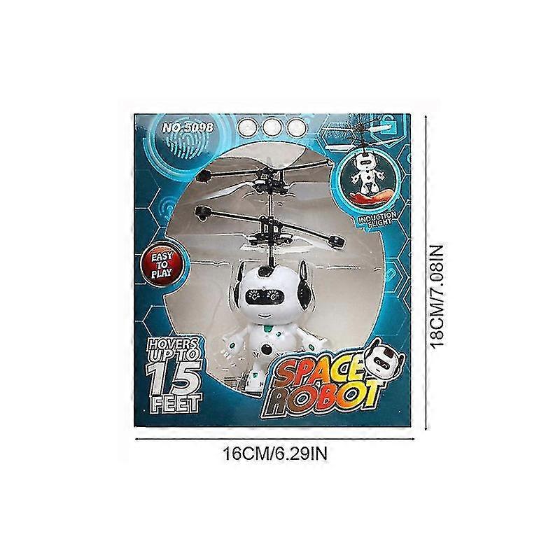 GYFDYM Robot Induction Flying Gyro Helicopter Drone Kids Gifts Outdoor ...