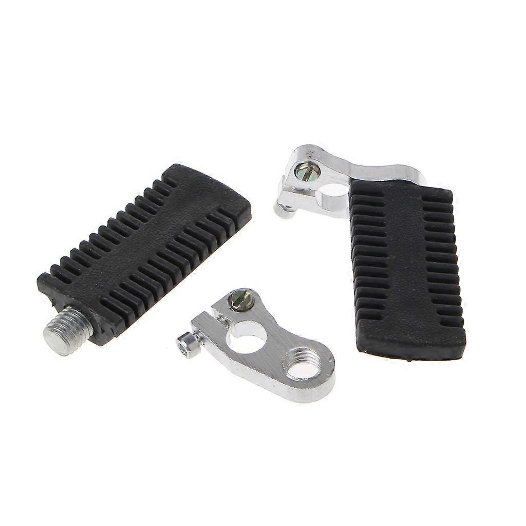 Motorcycle Pedals Foot Pegs Rest Footrests Footpegs For 47/49cc Pocket ...