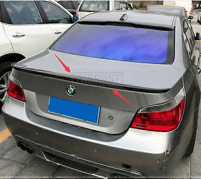 For BMW E60 ROOF Spoiler ABS Material Car Rear Wing Primer Color Rear ...