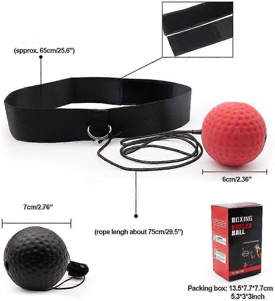 Boxing Reflex Training Balls,speed Fitness Ball With Adjustable ...
