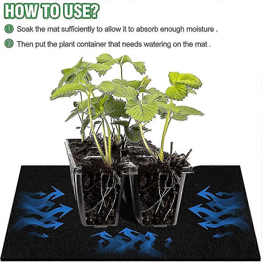 Automatic Plant Watering Capillary Mat With 10pcs Plant Labels Wicking ...