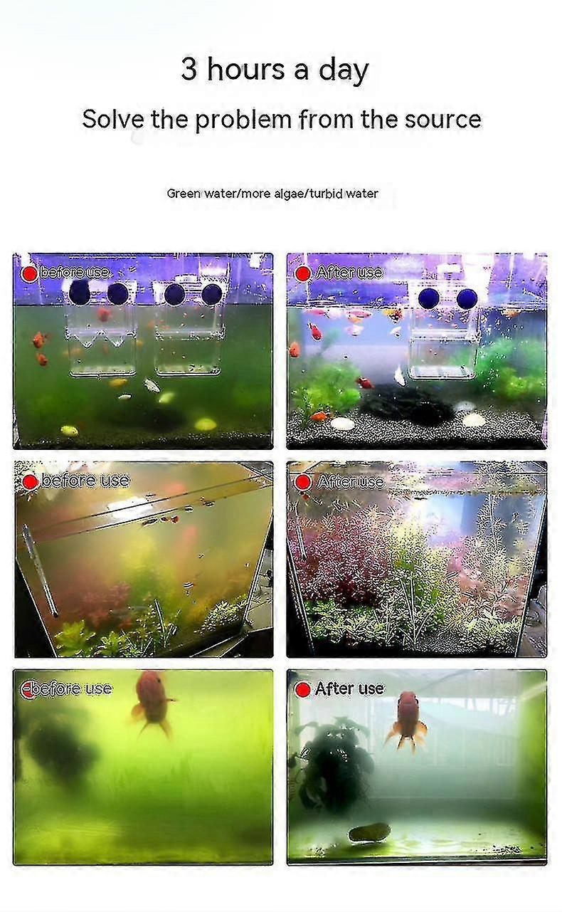 Uv Fish Tank Sterilizer And Water Purifier | Algae Control | Water Purification Germicidal Lamp ...