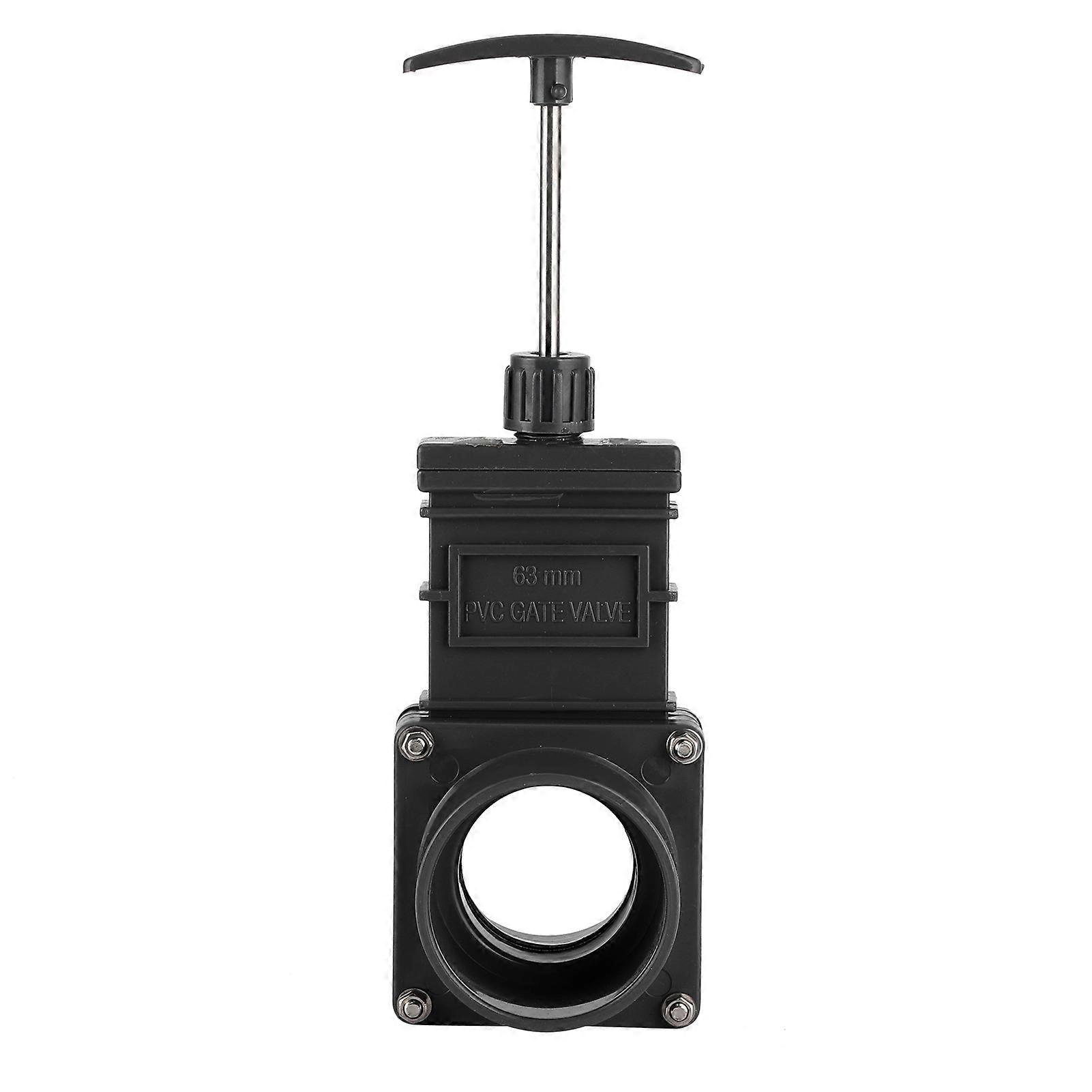 63mm RV Water Gate Valve Waste Sewer ABS Valve Large Diameter High ...