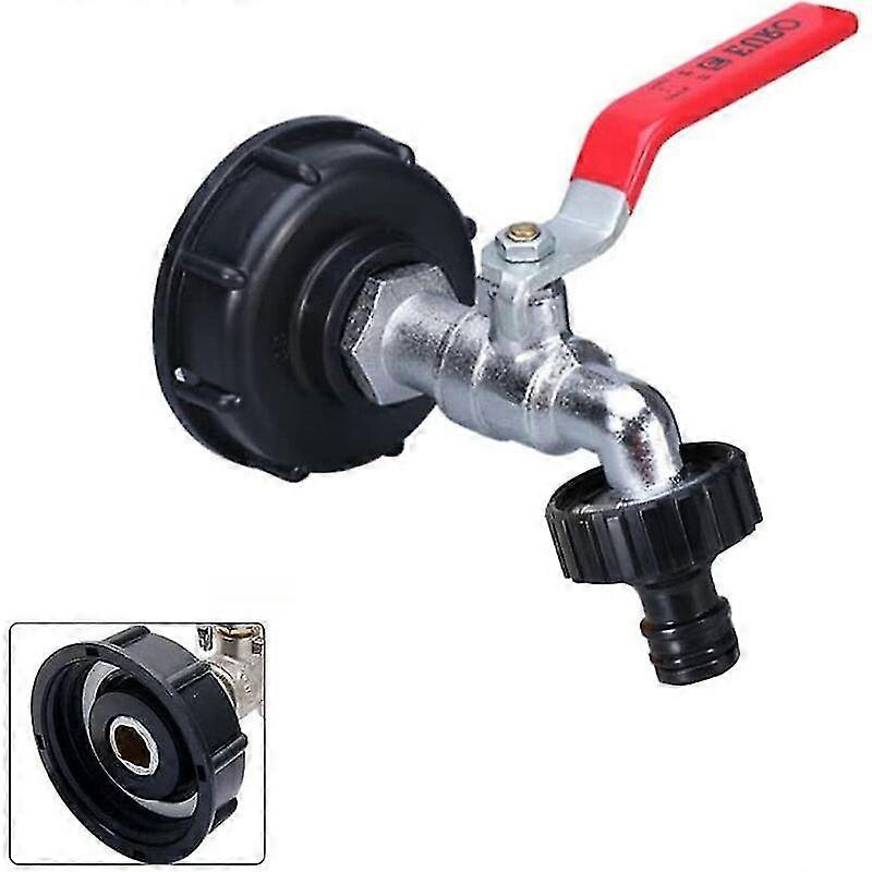 Water tank adapter 1000l Tank tap 1000l IBC 3/4" thread connector ...