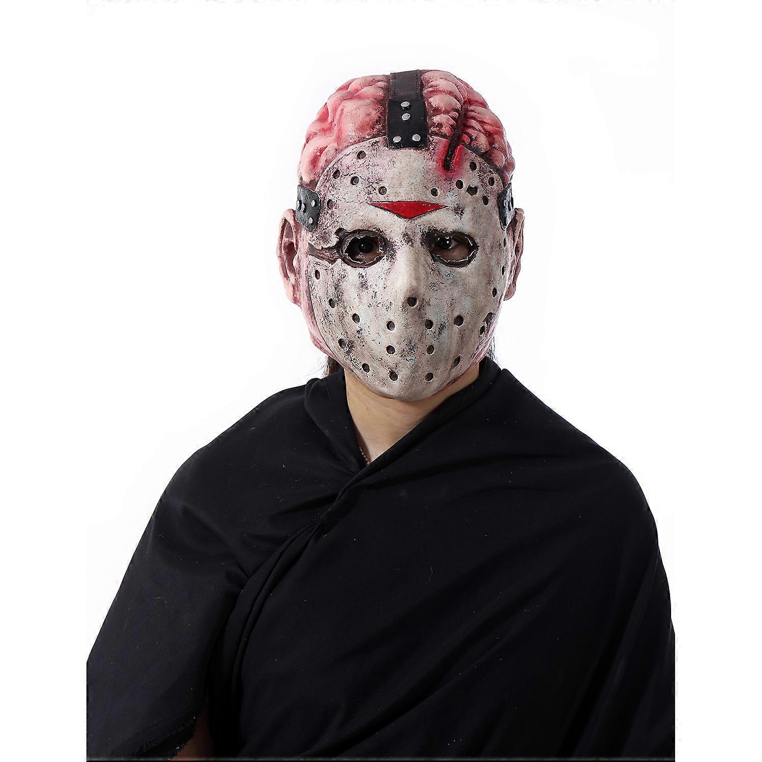 Cafele Jason Voorhees Friday The 13th Horror Scary Mask Halloween Scary ...
