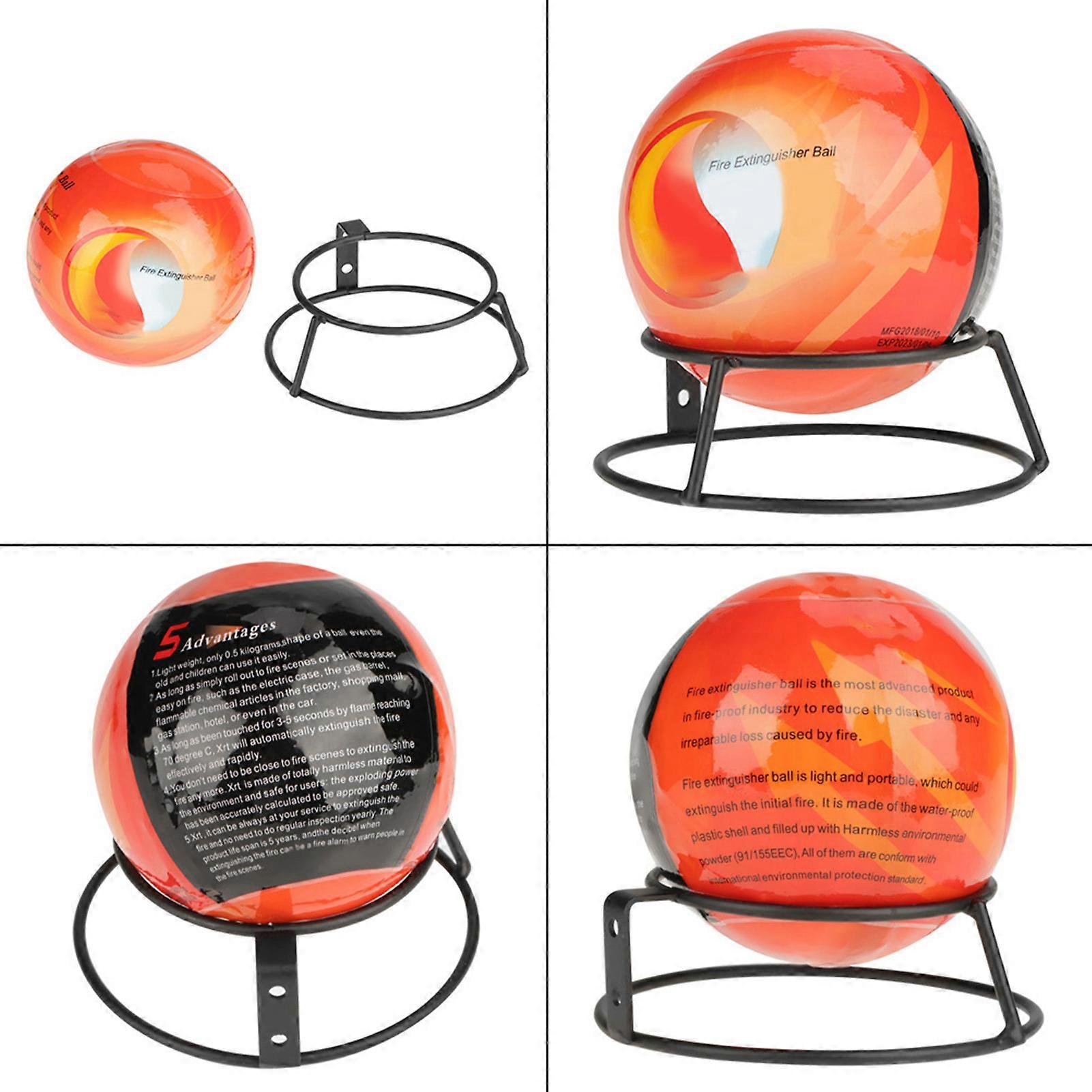Fire Extinguisher Ball Easy Throw Stop Fire Loss Tool Safety(0.5KG ...